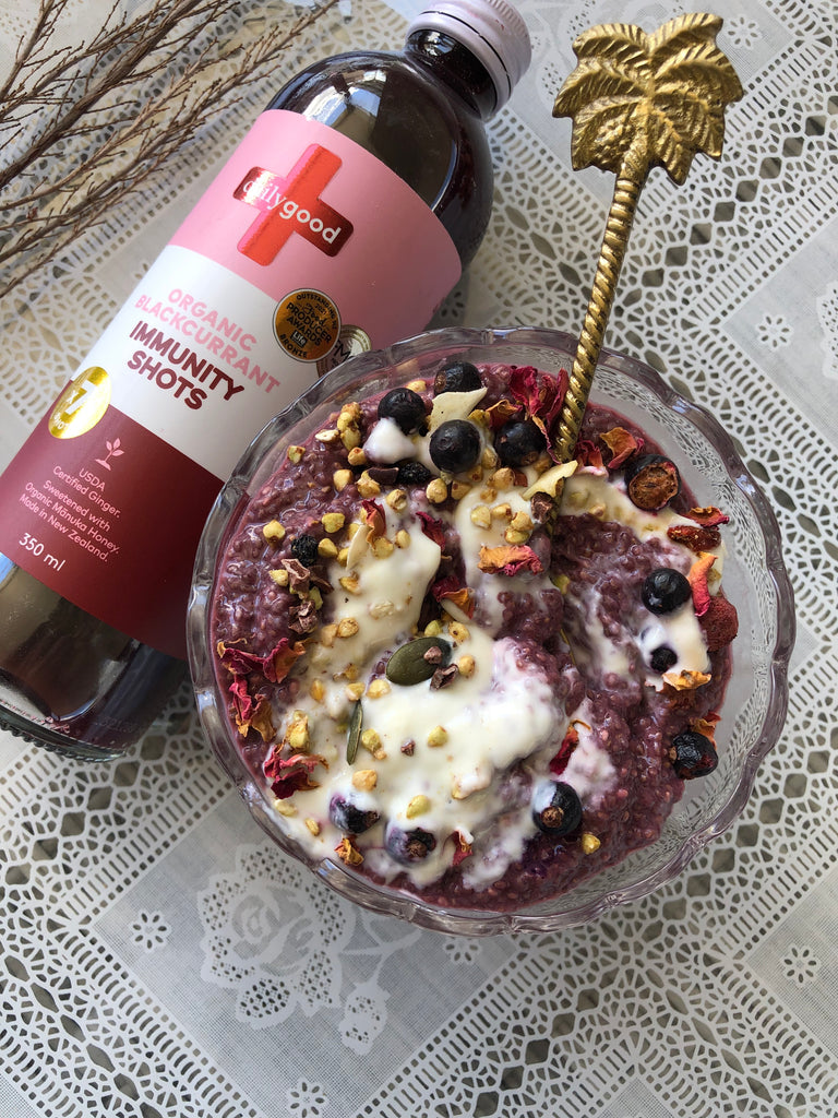 Recipe: Skin-Loving Blackcurrant Pudding – Daily Good